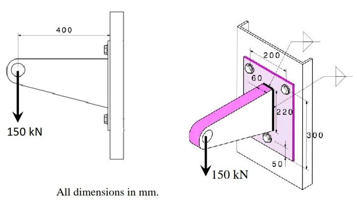 Solved All dimensions in mm. | Chegg.com