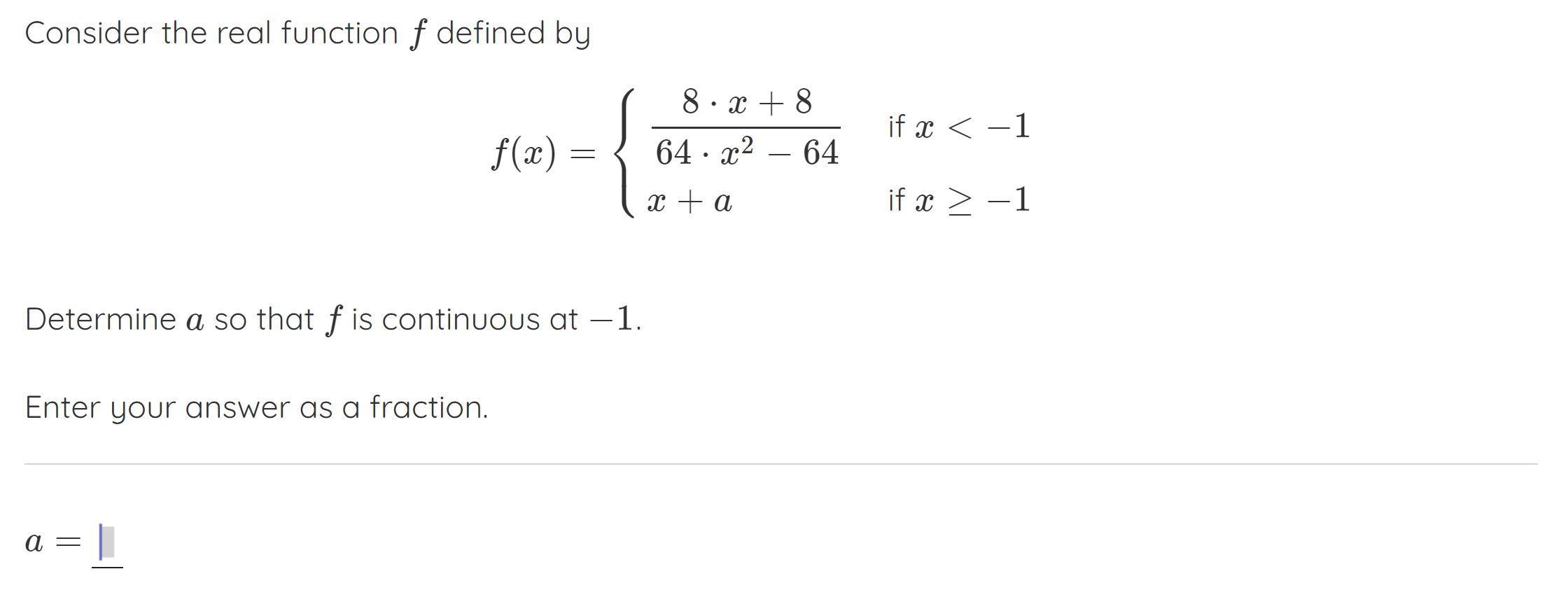 Solved Consider the real function f ﻿defined | Chegg.com
