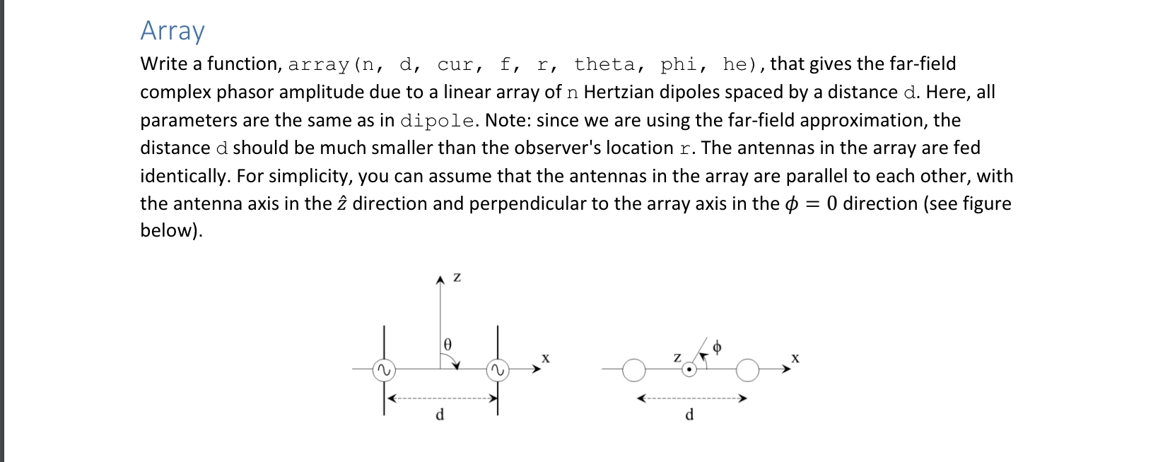 Solved Array Write a function, , ﻿cur, f,r, ﻿theta, phi, | Chegg.com