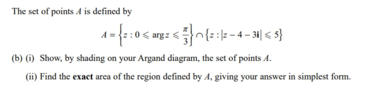 Solved code class="asciimath">The set of points A is defined | Chegg.com