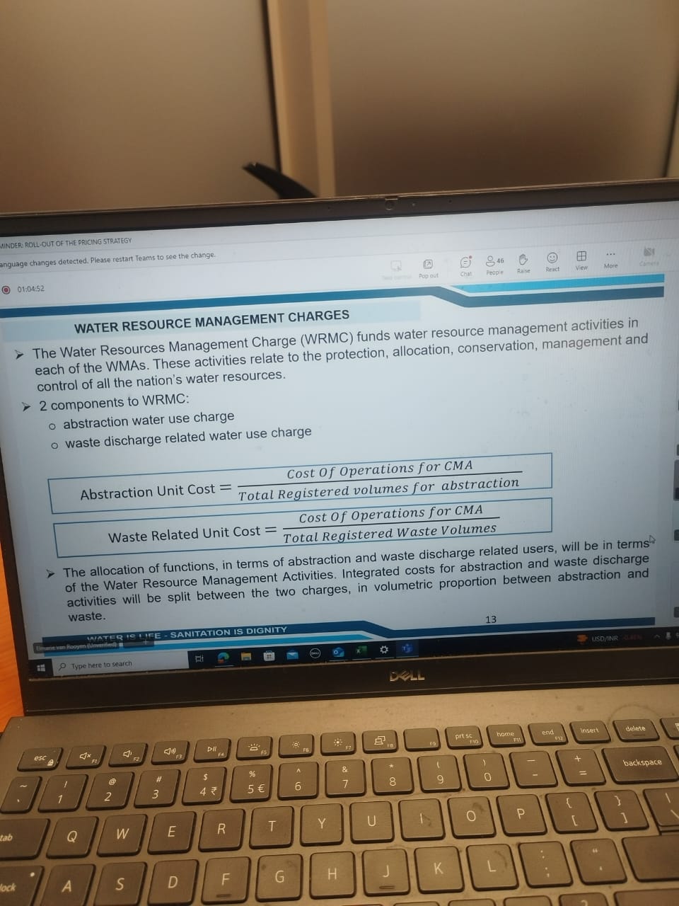 Solved code class="asciimath">WATER RESOURCE MANAGEMENT | Chegg.com