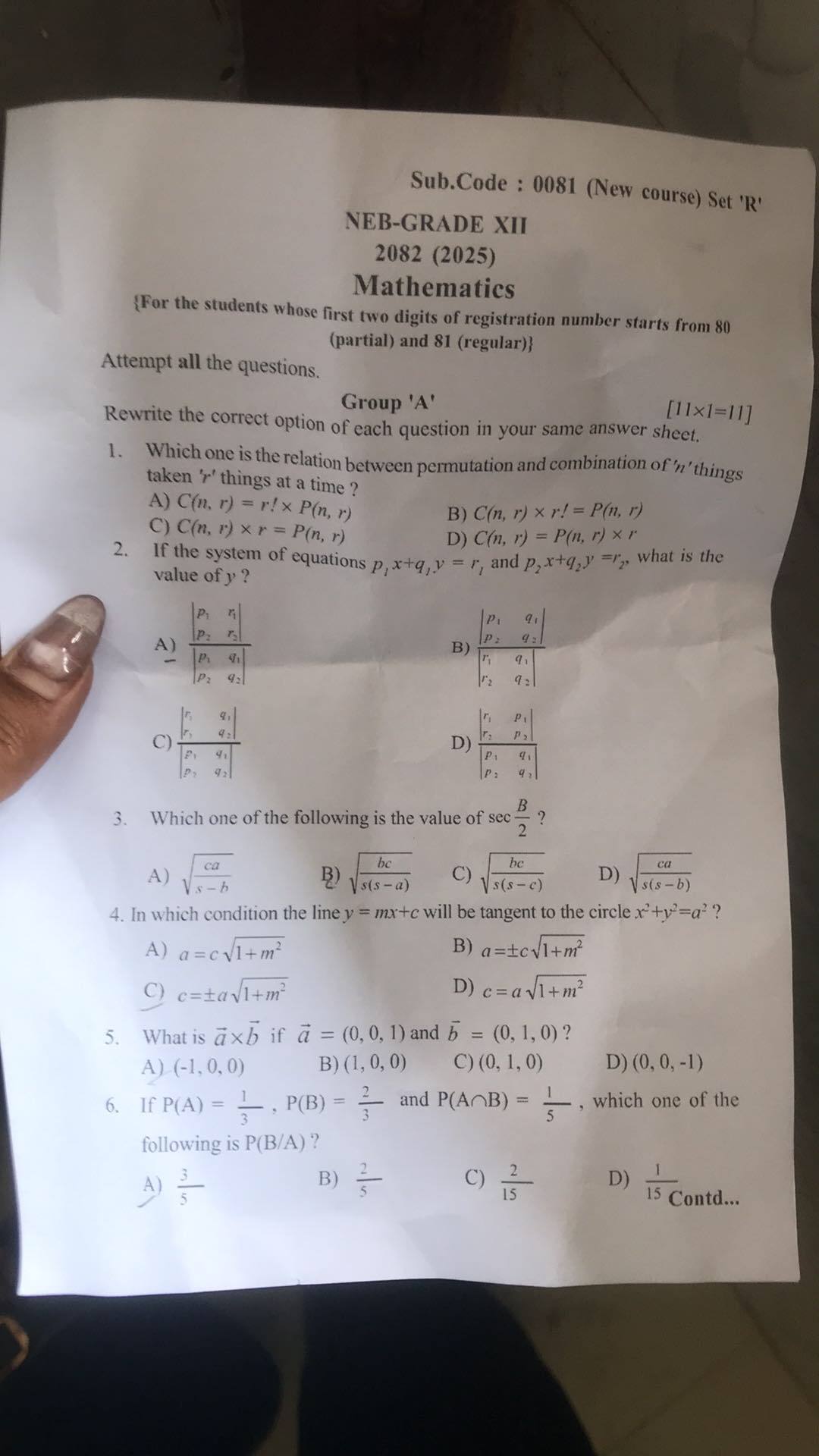 Solved code class="asciimath">Attempt all the questions. | Chegg.com