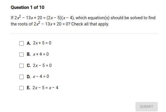Solved code class="asciimath">Question 1 ﻿of 10 ﻿If | Chegg.com