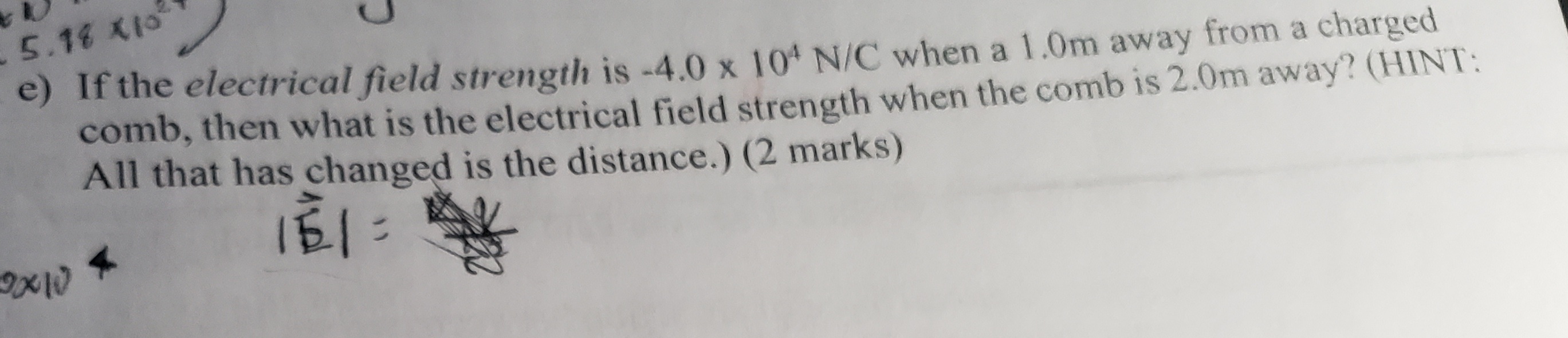 Solved code class="asciimath">e-4.0\times 10^(4)(N)/(C) | Chegg.com