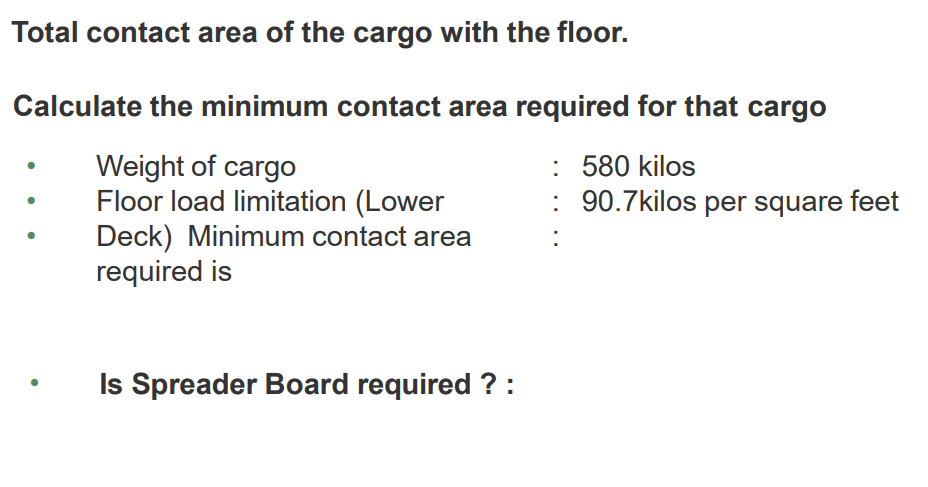 Solved code class="asciimath">Total contact area of the | Chegg.com