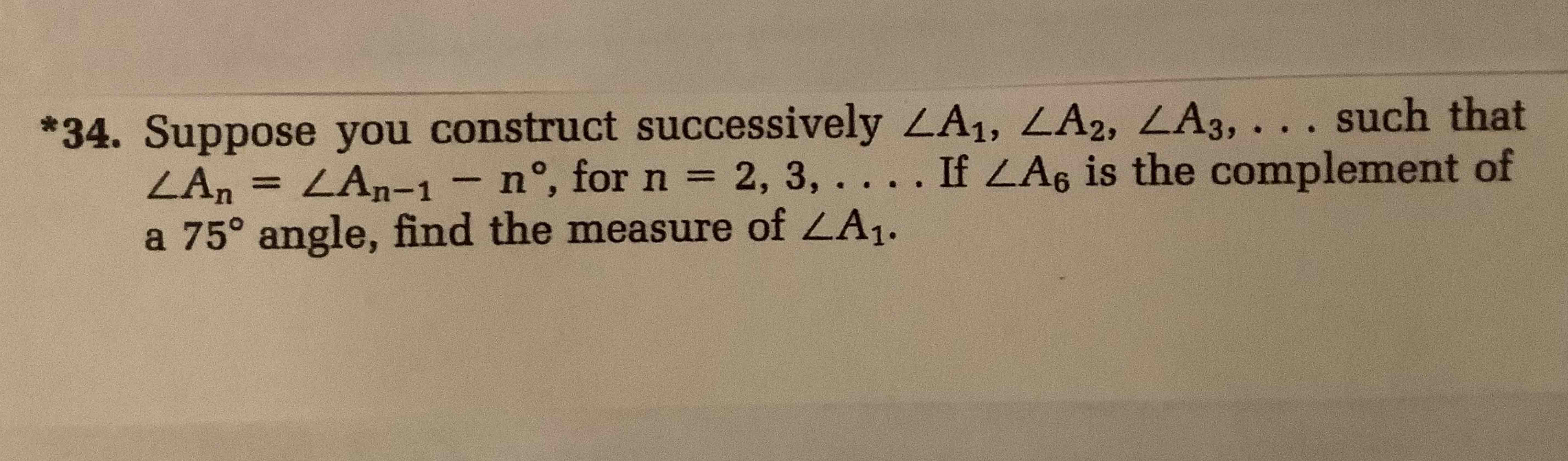 Solved *34. ﻿Suppose you construct successively | Chegg.com