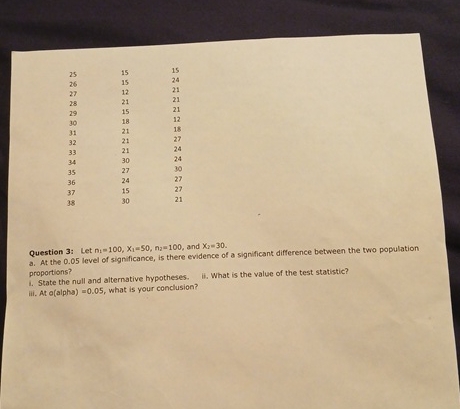 Solved Business StatisticsNameName Student ID: q, ﻿Kwantlen | Chegg.com