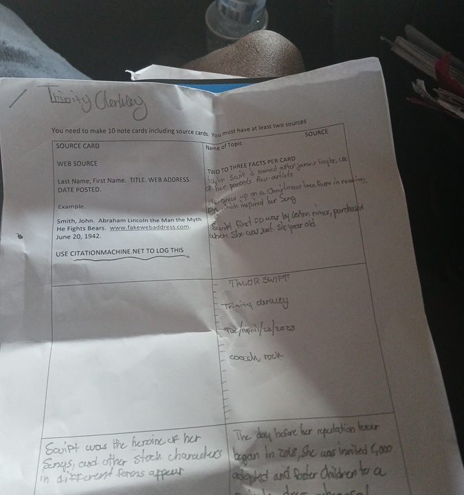 Solved You need to make 10 ﻿note cards including source | Chegg.com