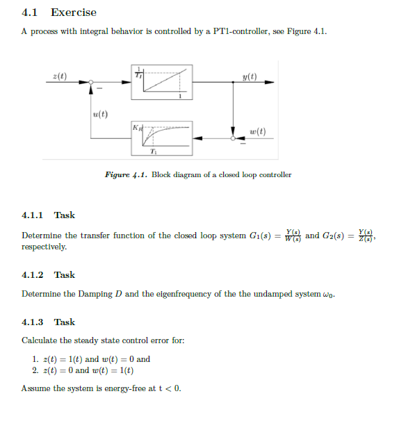 S4.1 ﻿ExerciseA process with integral behavior is | Chegg.com