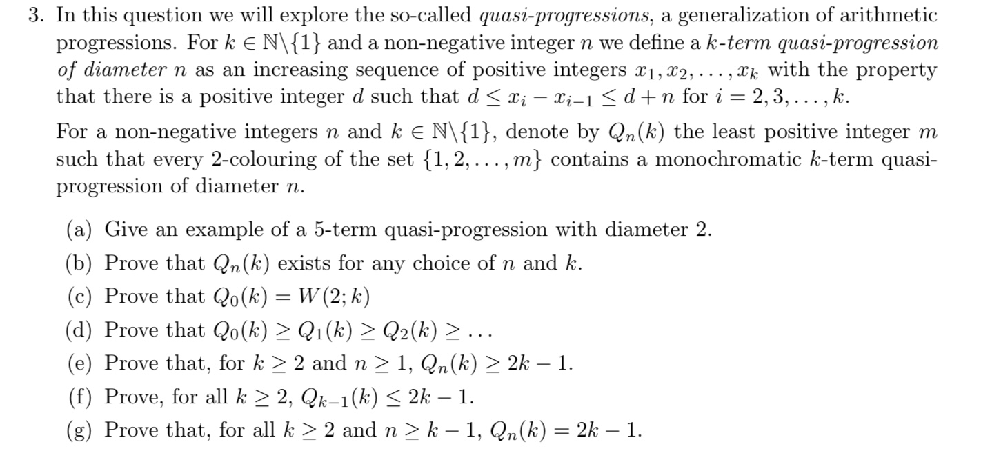 Solved In this question we will explore the so-called | Chegg.com