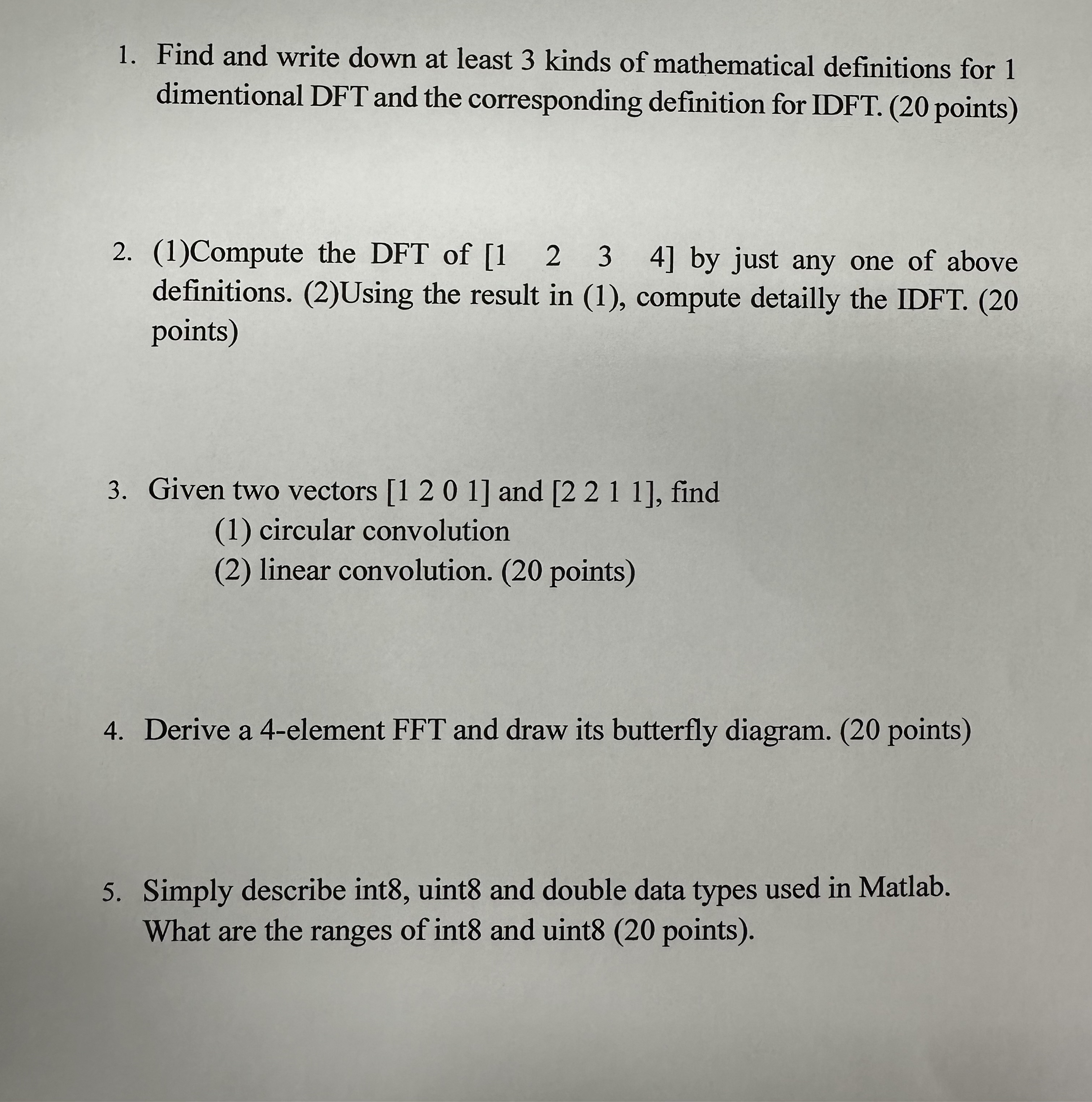 Solved 1. ﻿Find and write down at least 3 ﻿kinds of | Chegg.com