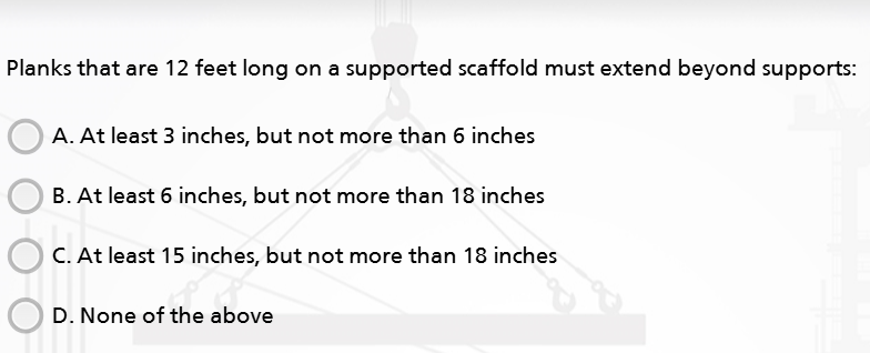 Solved Planks that are 12 ﻿feet long on a supported scaffold | Chegg.com