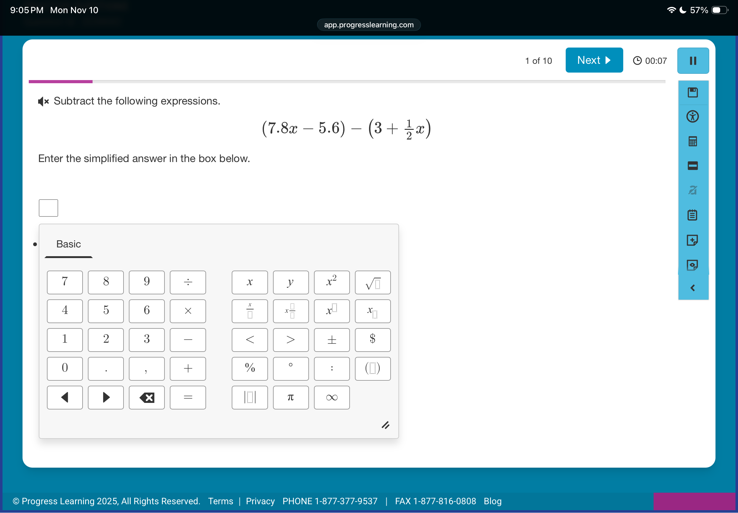 Solved code class="asciimath">Subtract the following | Chegg.com